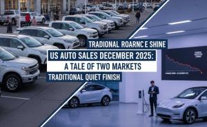 December 2025 US Auto Sales: ICE & Hybrids Dominate
