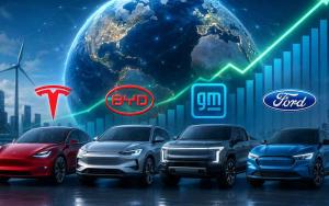Global EV Demand Rises in April 2026 | Tesla, BYD, GM & Ford Analysis